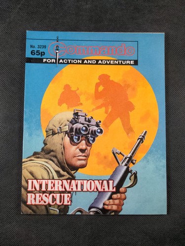 Commando Comic Issue Number 3239 International Rescue - Vintage Comic | eBay UK