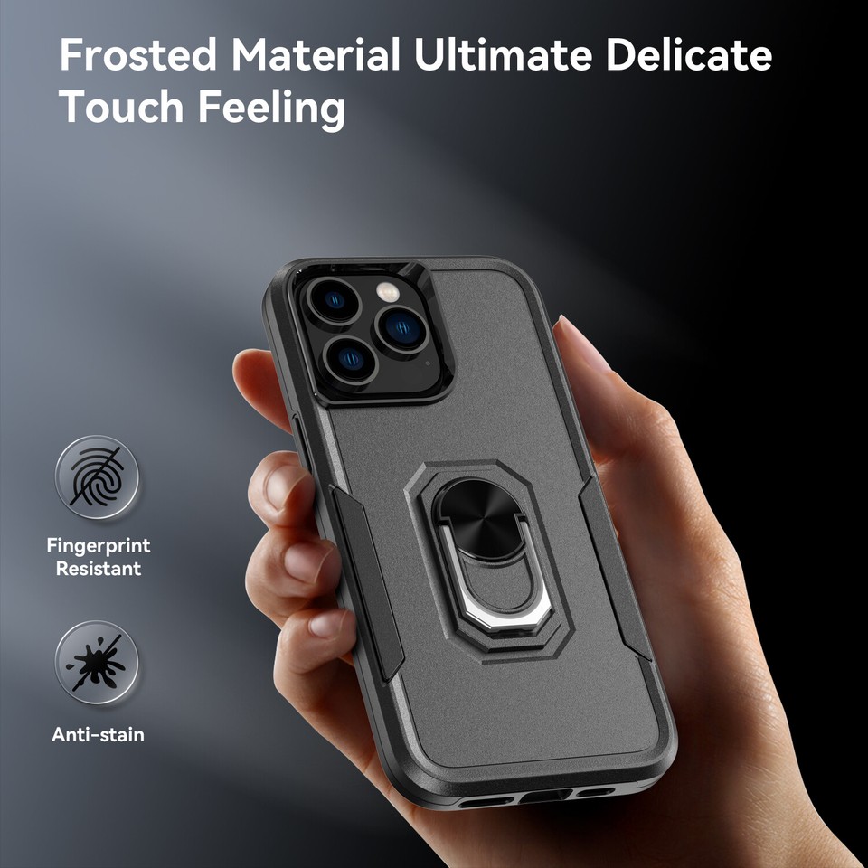 For iPhone 13 14 Pro Max Plus Hard Case Rugged Shockproof Armor Phone ...