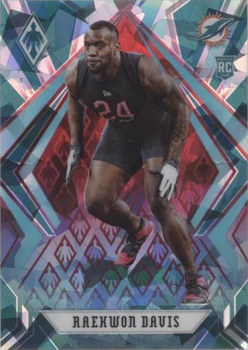 2020 Panini Phoenix - Rookies Raekwon Davis #167 Fire & Ice /50 (RC ...
