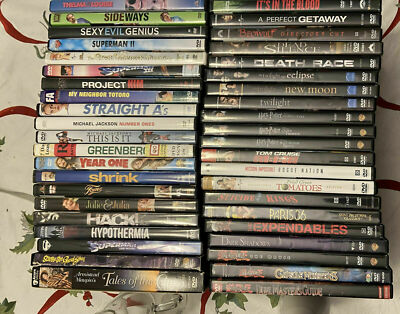 DVD Lot Sale, Pick & Choose, Vintage & New Movies 70+ Titles, Combined ...
