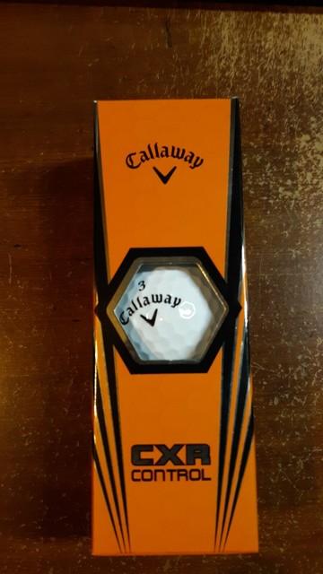 Callaway CXR Control Golf Balls 1 Sleeve of 3 Balls for sale online | eBay