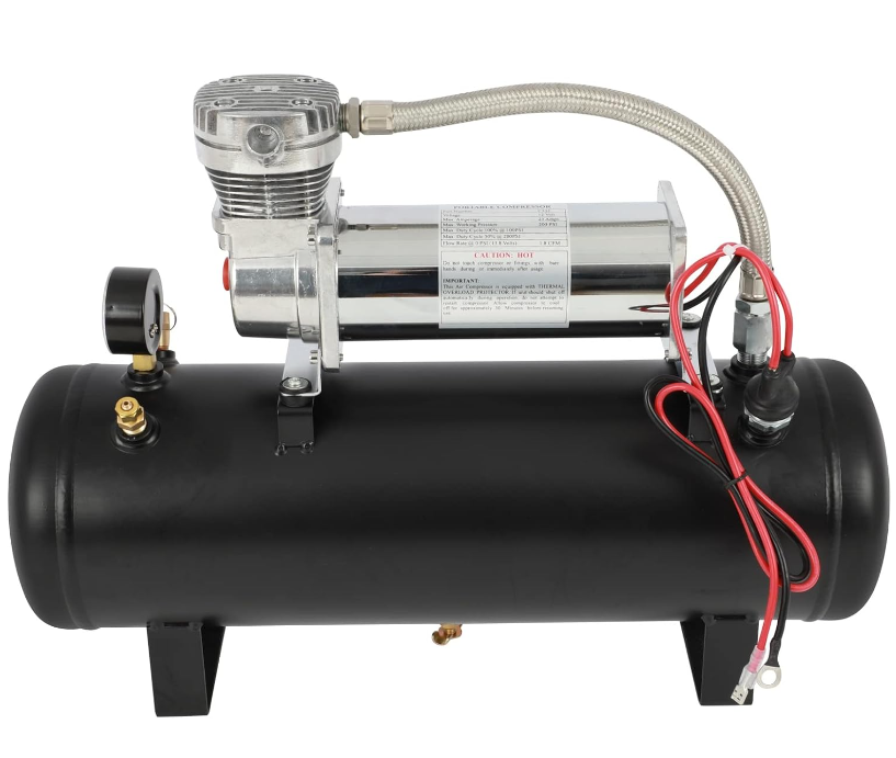 Hookah Diving compressor 12 Volt Dive 4+ HOURS ON 1- 50AH BATTERY 1 ...
