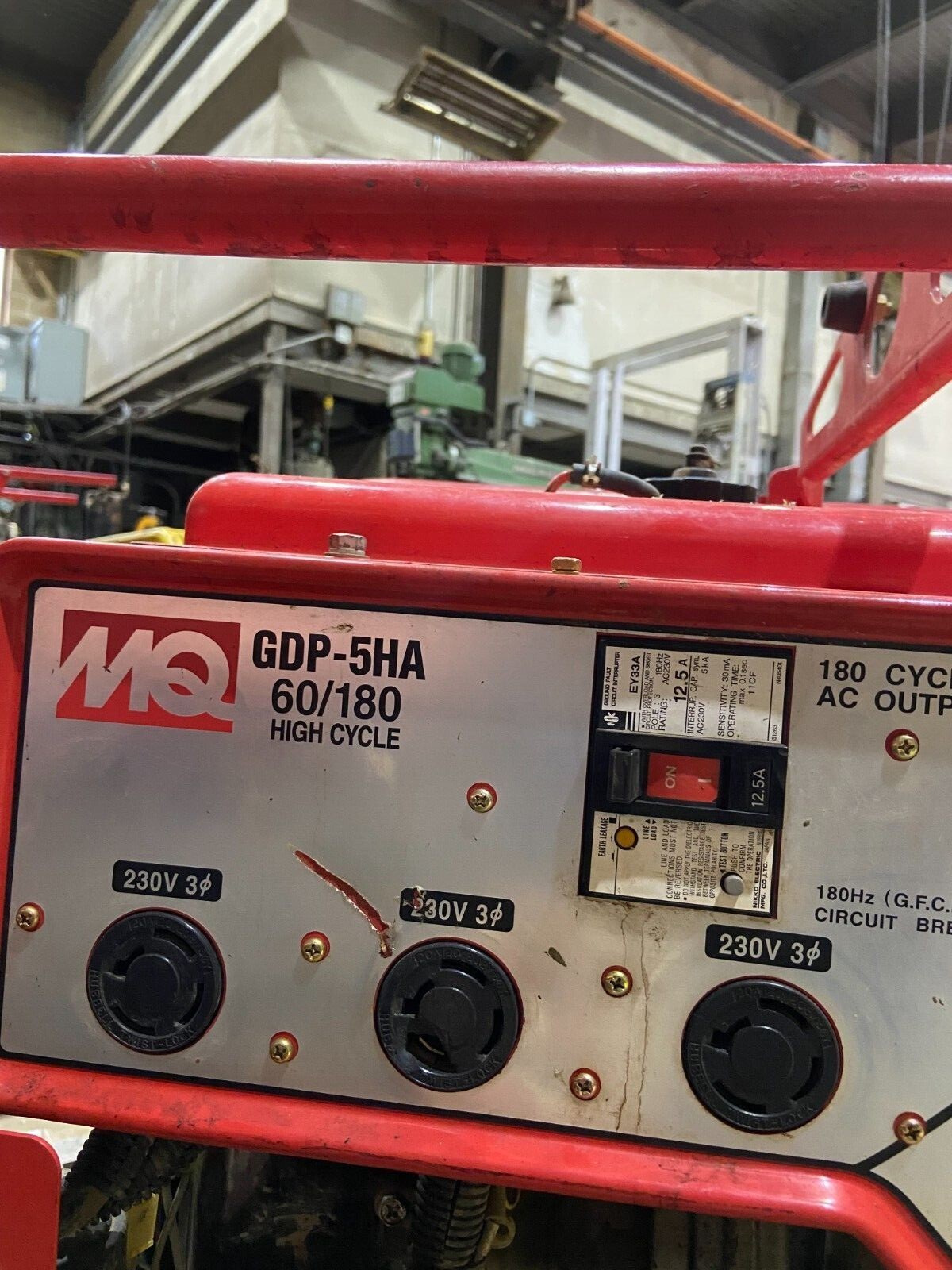 Generator MultiQuip GDP 5HA 3 Phase 230v Honda GX340 Gasoline Engine | eBay