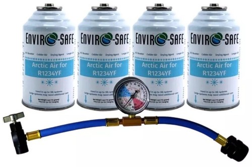r1234YF, 1234YF Refrigerant Support, Auto AC, Arctc Air,w/ 1234YF Gauge ...