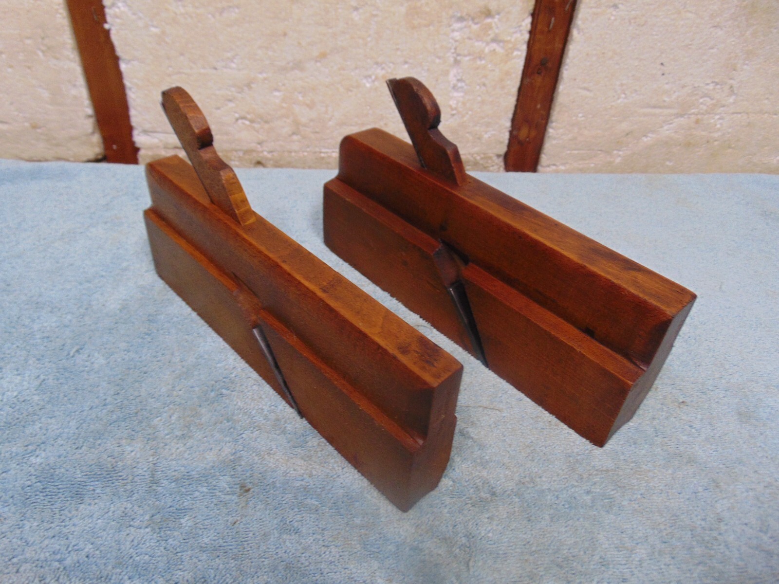 Lot of 2 Antique Sandusky Tool Co. Wooden Bead Molding Planes 7/8" and ...