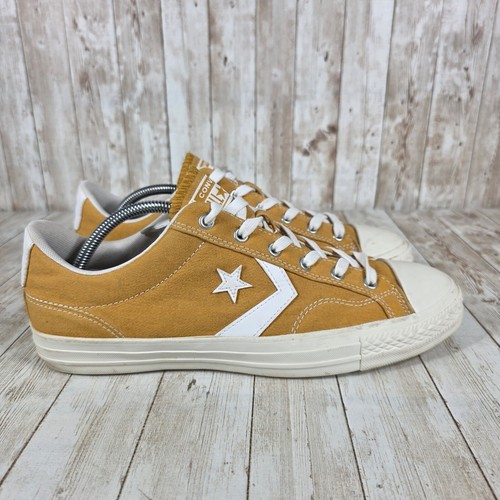 Converse Star Player Low Top Sneakers Casual Shoes Mustard White Mens ...