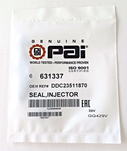 Graphite Injector Seals for Detroit Series 60 Qty. 6. PAI# 631337 Ref ...
