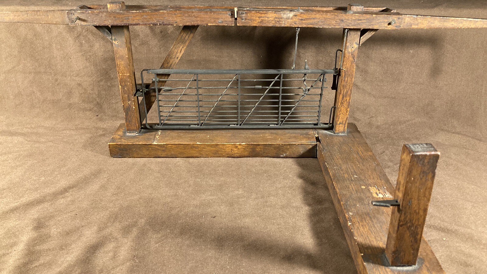 19th Century Salesman Sample Farm Cattle Ranch Automatic Gate Patent ...