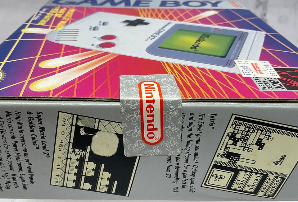 Original Nintendo Gameboy DMG-01 Console System ~ Sealed in Box ...