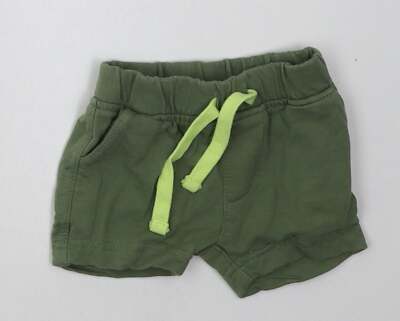 Primark Boys Green Cotton Blend Shorts Outfit/Set Size 0-3M Tie | eBay UK