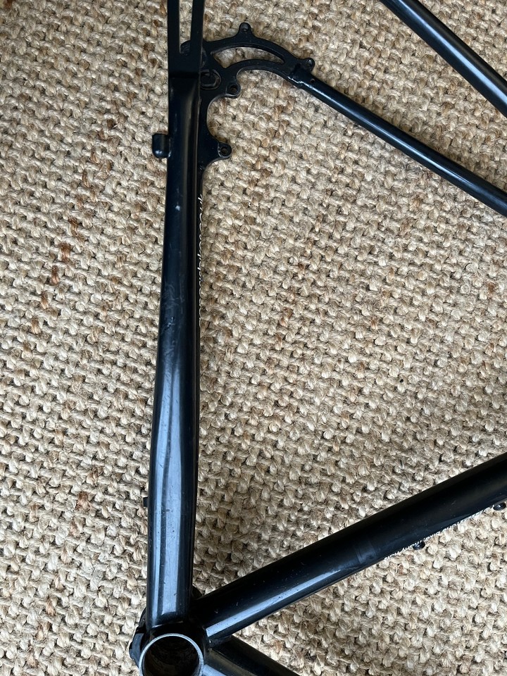 54cm Genesis Croix De Fer 725 frame (only) Reynolds 725 | 2014 | black ...
