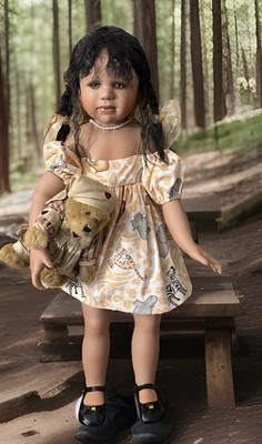 Master Piece Porcelain doll by Berdine Creedy LE ?/750, 25 in, 2001 | eBay