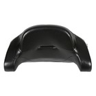 Wrap-Around Backrest Pad For Harley Touring King Chopped Trunk Pack ...