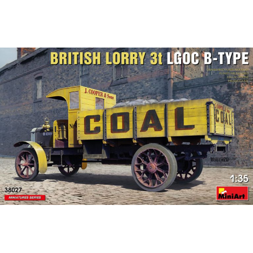 BRITISH LORRY LGOC 3t B-TYPE KIT 1:35 Miniart Kit Camion Modellino ...