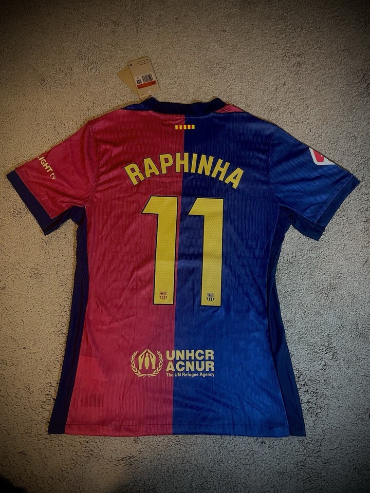 BARCELONA x Travis Scott Cactus Jack Edition Jersey - Raphinha 11 - SIZE L | eBay