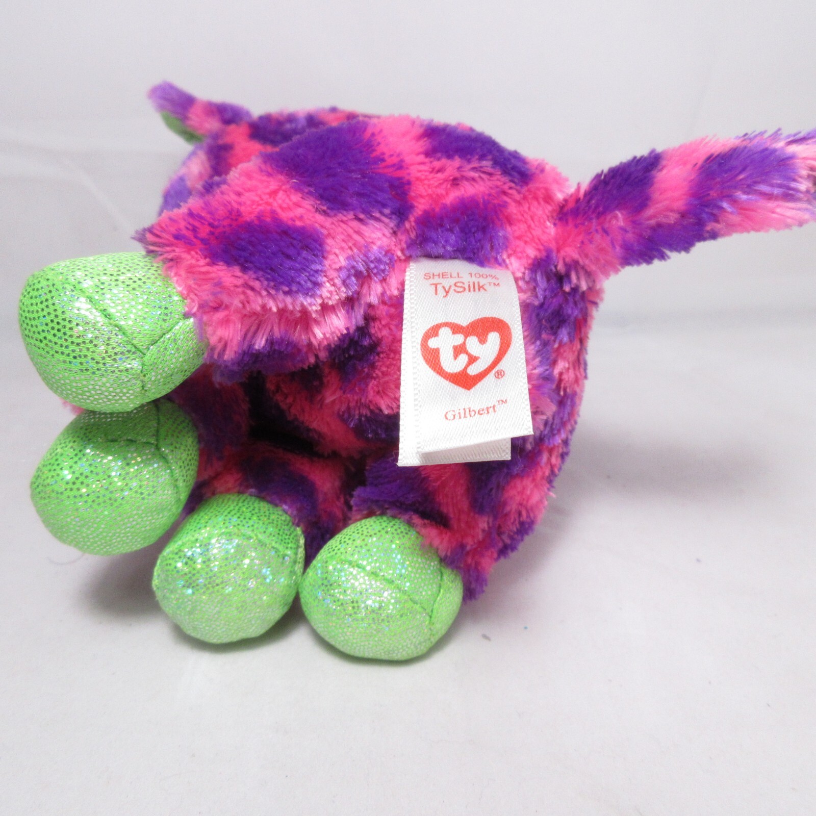 2017 Gilbert the Pink Giraffe Ty Beanie Boo Plush Toy Stuffed Animal 6 ...