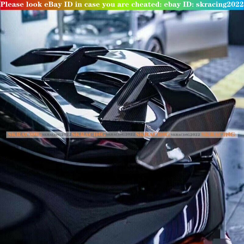 For Lexus RC200t RC300 RC350 F-Sport Carbon Fiber Rear Trunk Spoiler ...