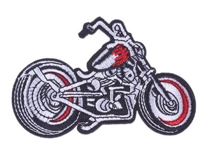 Custom Motorbike patch Chopper Embroidered Iron Sew On Biker Motorcycle ...