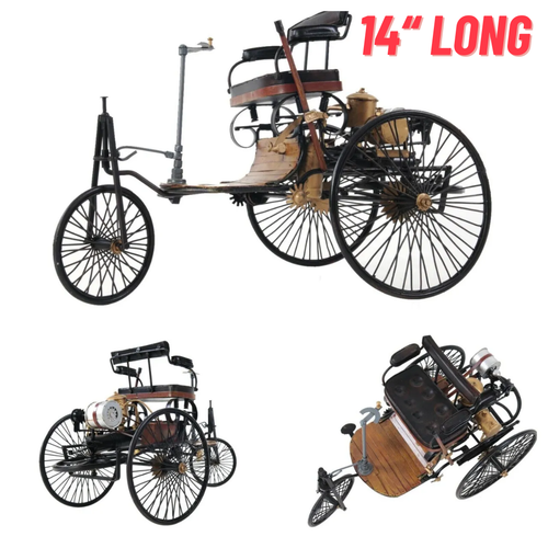 Vintage Metal MODEL CAR Mercedes Benz First Motor Vehicle, Old ...