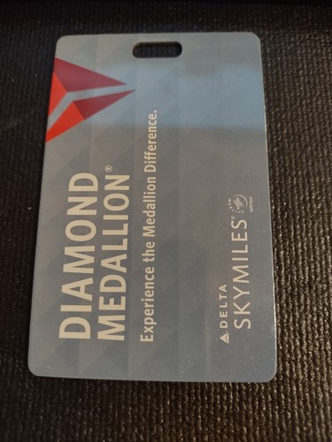 Delta Airlines Aluminum Diamond Medallion Bag Tag | eBay