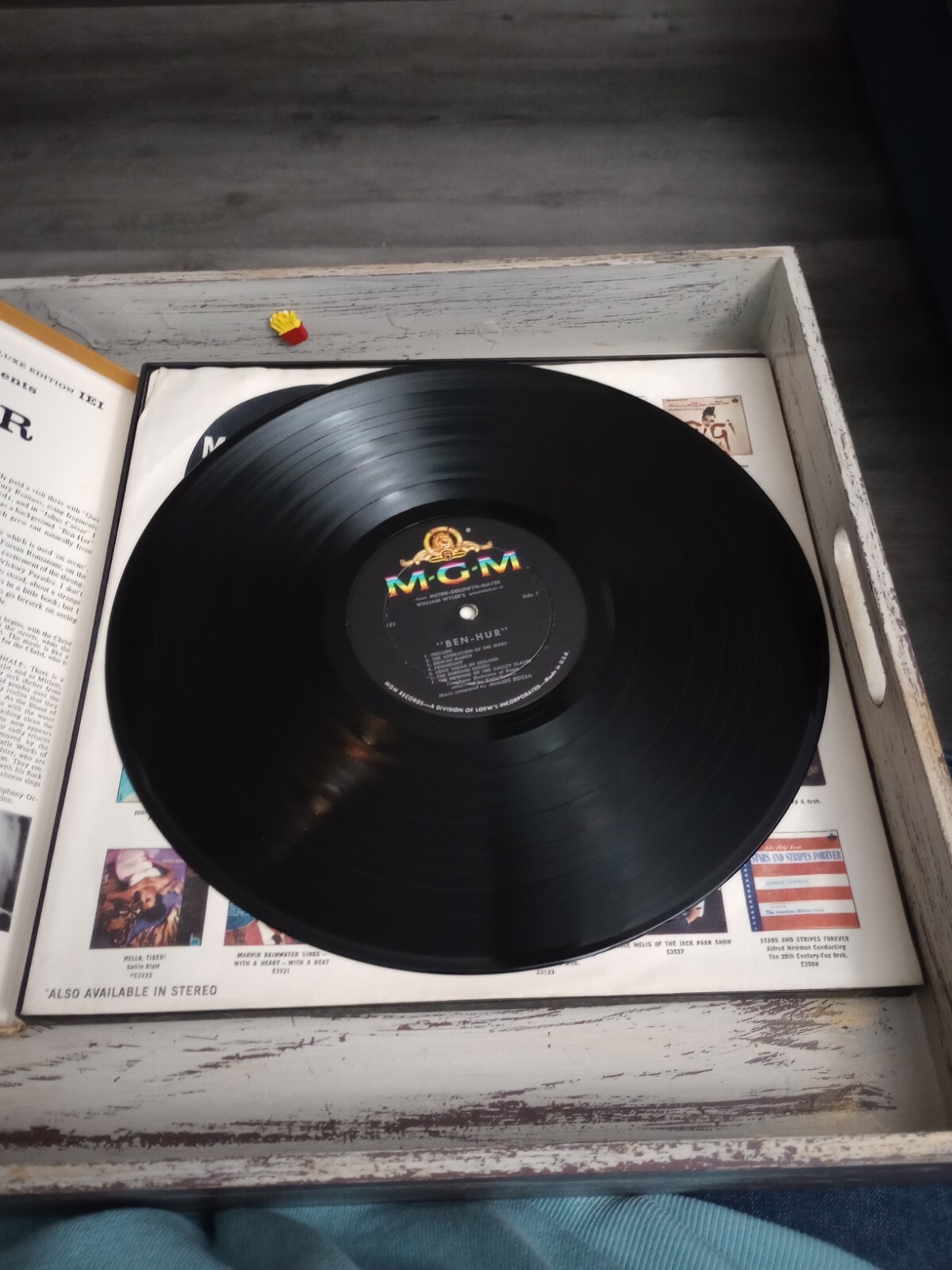 Ben-Hur Soundtrack Vinyl MGM Deluxe Edition VG LP + BOOK BOX SET (up ...