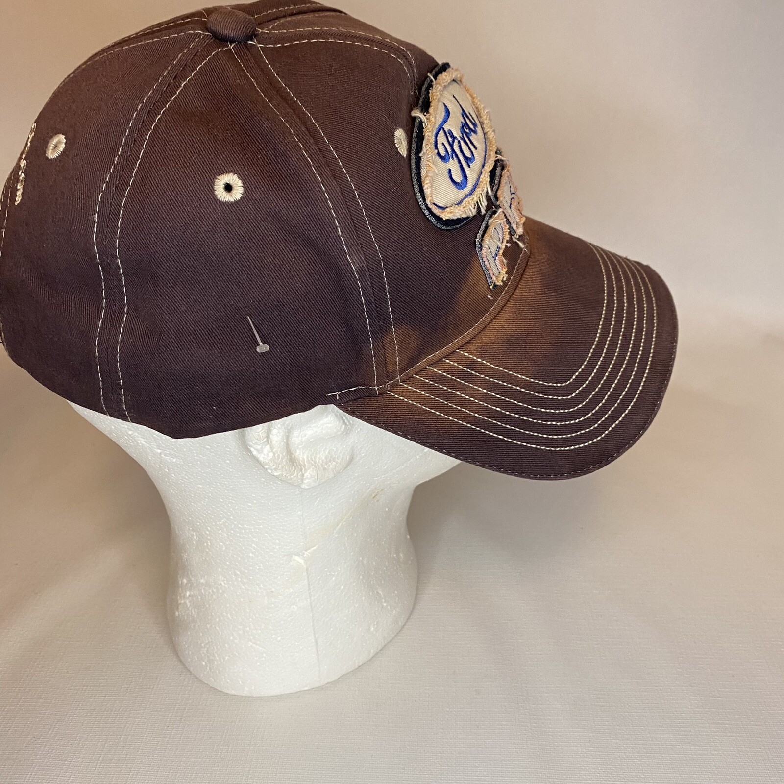 Ford Trucks F-150 Trucker Hat Cap Distressed Blue Gre… - Gem