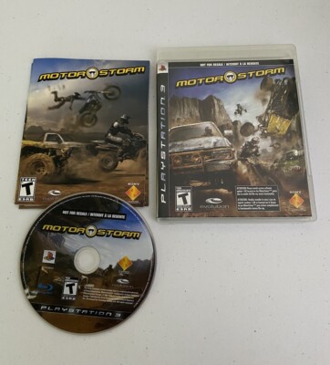 MotorStorm (Sony PlayStation 3 PS3, 2007) - Complete w/ Manual, Tested ...