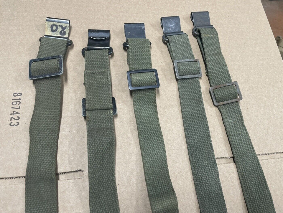 US Military Canvas M1 Garand 14 16 16A1 Service Rifle Sling Korea ...