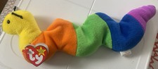 Inch the Inchworm - Yarn Antennae - Beanie Babies - Beaniepedia