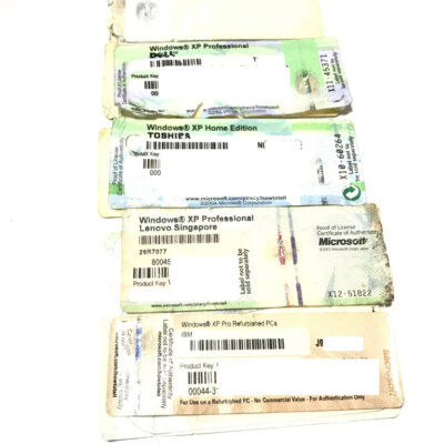Windows XP Professional Lizenz Key Aufkleber 1-2 CPU | eBay.de