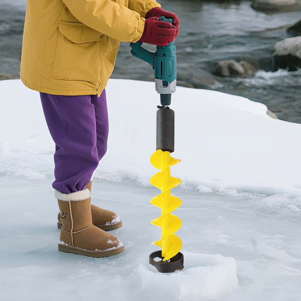 Ice Drill Auger, Nylon Ice Fishing Auger Replacement Part, Ice Fishing ...