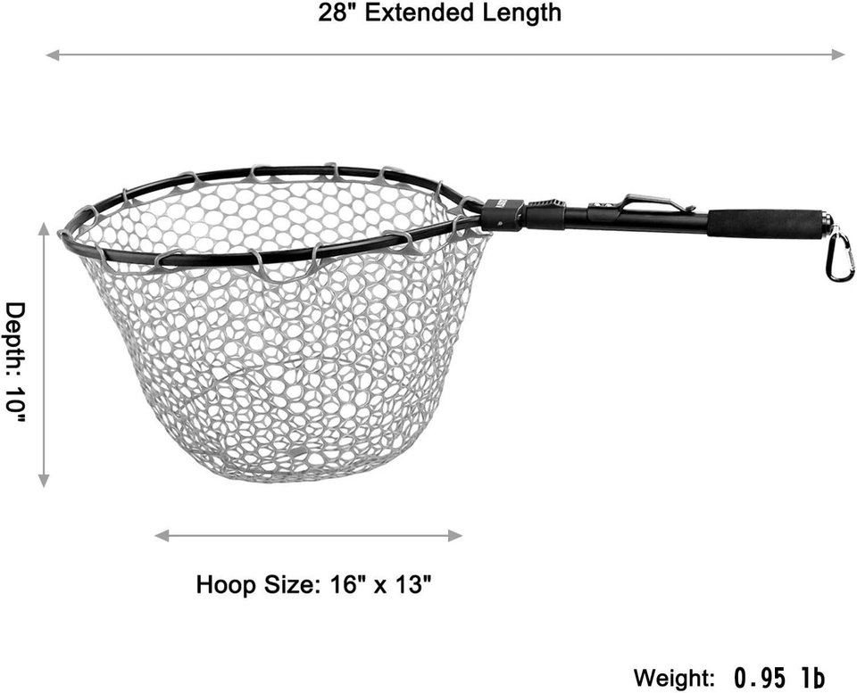 Fly Fishing Net, Bass Trout Landing Net, Folding Fishing Nets Fresh ...