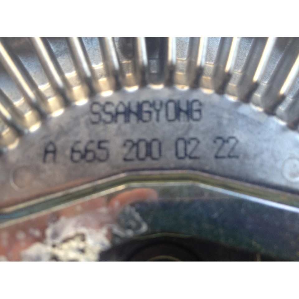 6652000222 Cooling Engine Fan Clutch 1p For 2004 2013 Ssangyong Rexton ...