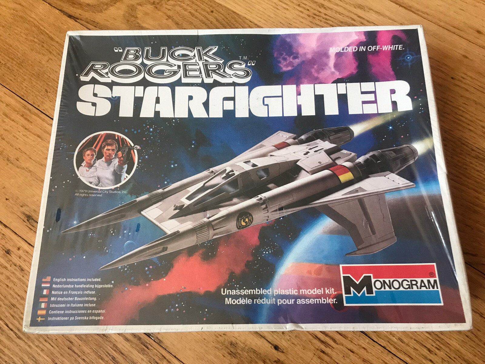 Monogram Buck Rogers Starfighter Unassemble Plastic Model Kit Sealed ...