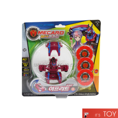 BBASHA MECARD IFRIT Fairy Transforming Robot Violet Turning Car Toy ...