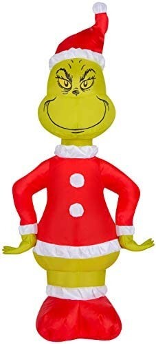 GEMMY Dr. Seuss The Grinch Airdorable Christmas indoor/Outdoor 24 ...
