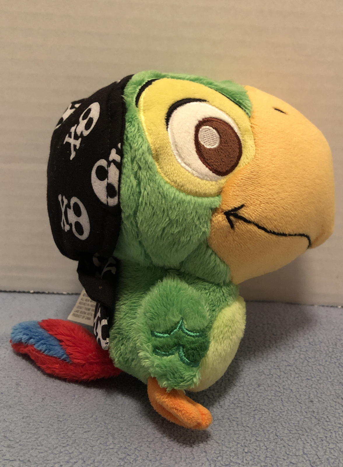 Disney Store Jake and the Neverland Pirates SKULLY Stuffed Plush Doll ...