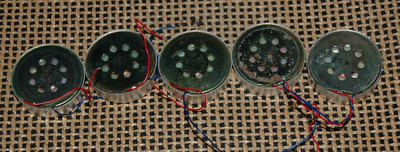 Lot of five 500 Ohm Midland Dynamic Microphone Elements from Hand CB ...