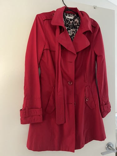 Red Target Women’s Coat | Trench coat Size 8 | eBay