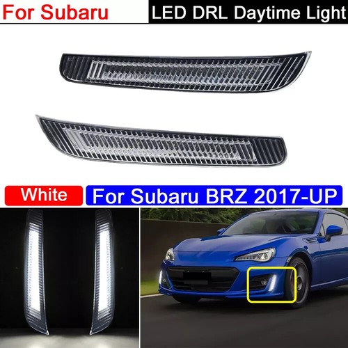Daytime Running Lights LED DRL Fog Lamp Replacement Bumper For Subaru ...