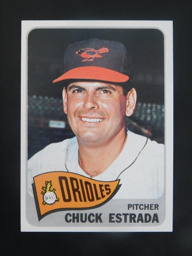 1965 Topps Baseball Card #378 Chuck Estrada (NM-MT) | eBay