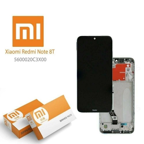 DISPLAY LCD FRAME PARI ORIGINALE XIAOMI REDMI NOTE 8T M1908C3XG TOUCH ...