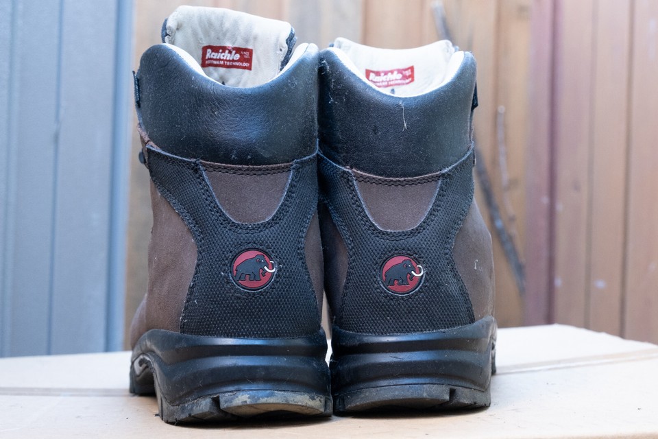 Mammut Raichle Leather Hiking Boots 10.5 | eBay