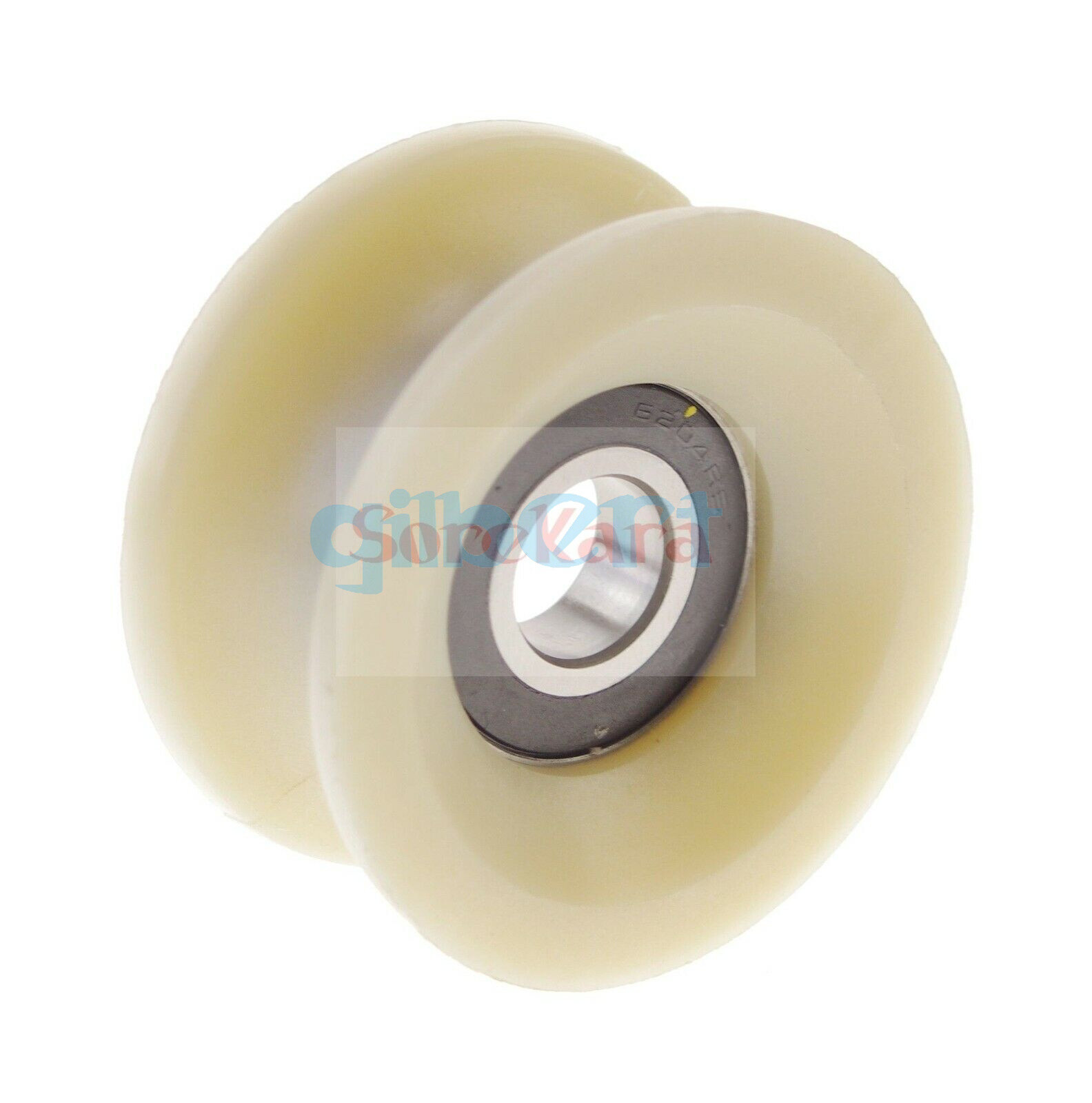 20x84x40mm U Groove width 27mm Guide Pulley Sheave Sealed Rail Bearing ...