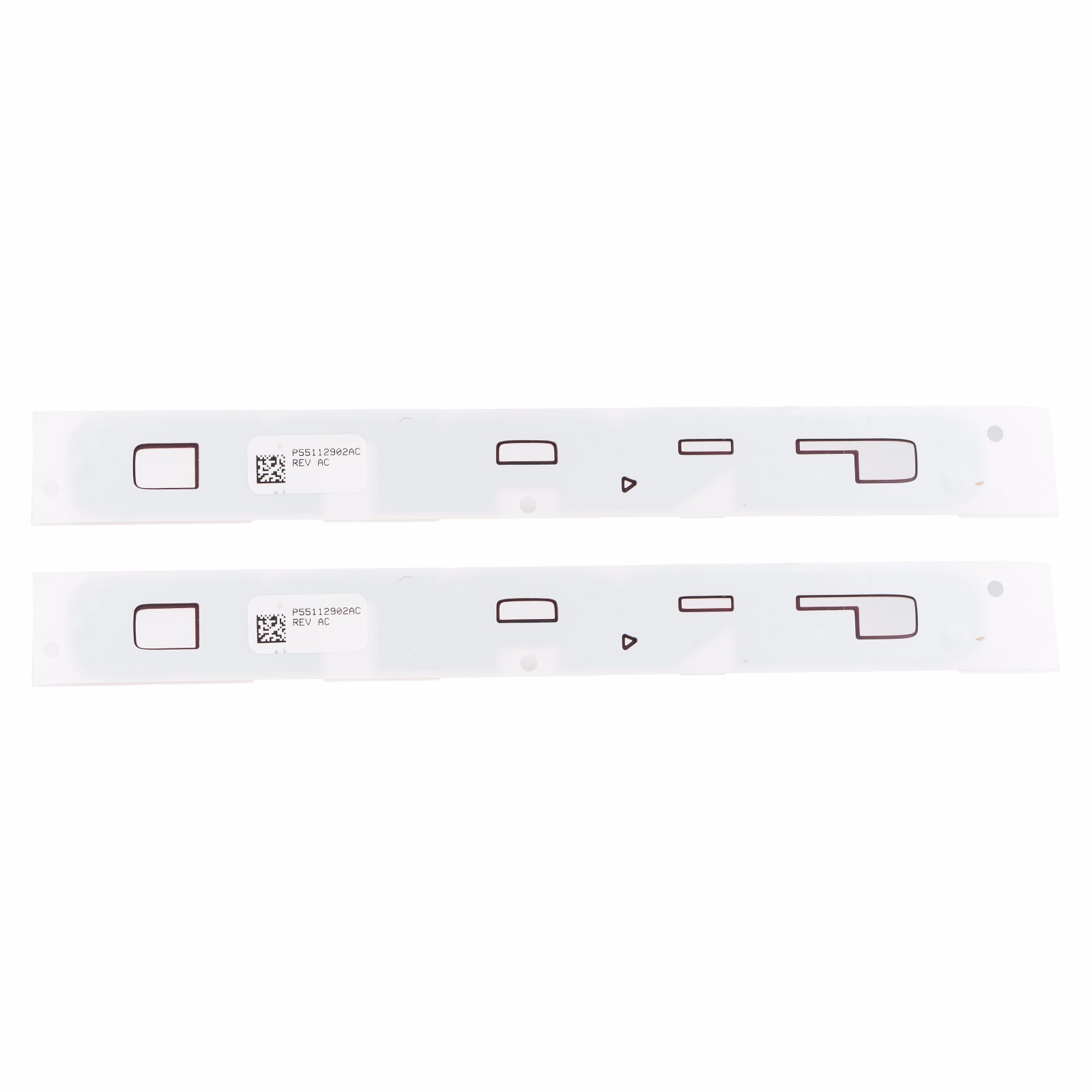 2017-2019 GRAND CHEROKEE BLACK & RED GRAND EMBLEM ONLY SET OF 2 OEM NEW ...