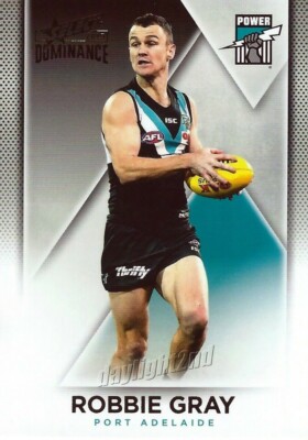 2019 PORT ADELAIDE POWER AFL Card ROBBIE GRAY Dominance | eBay Australia