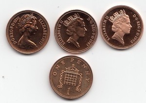 UK PROOF One Pence Coins 1p 1971 to 1999 - Choose your Year | eBay