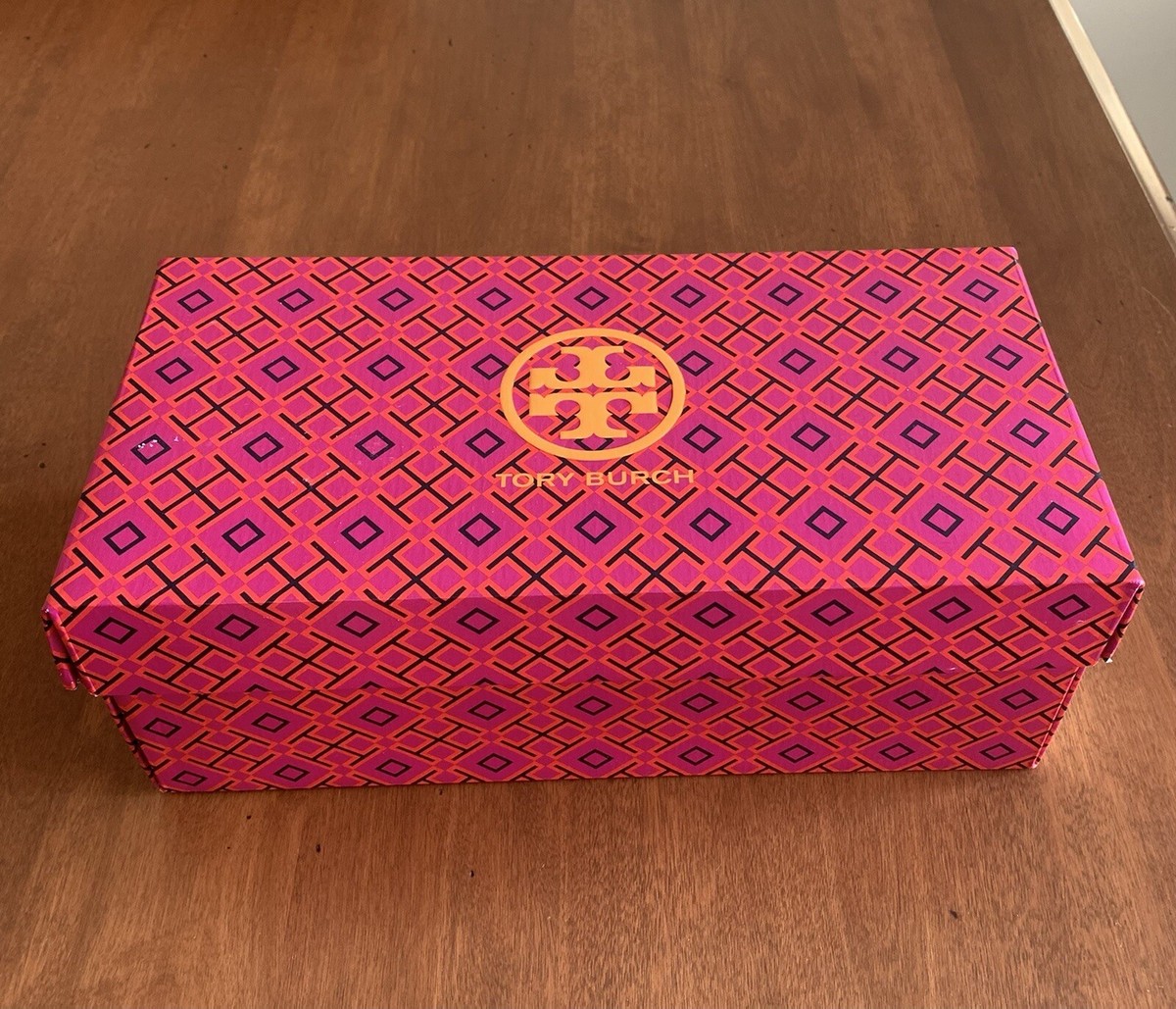 Tory Burch Shoe Box Pattern Brand New Old Stock Original Box Women's