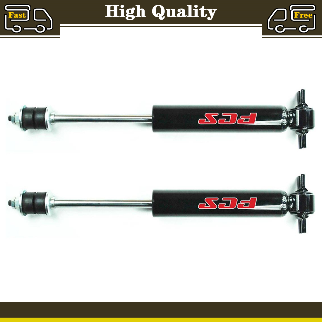 Front FCS Shocks 2X Fits 1955 1956 1957 1958 1959 1960 -1981 Chevrolet ...