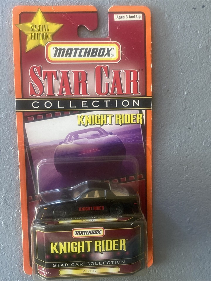 VINTAGE 1998 Limited Edtn MATCHBOX STAR CAR COLLECTION KITT KNIGHT ...